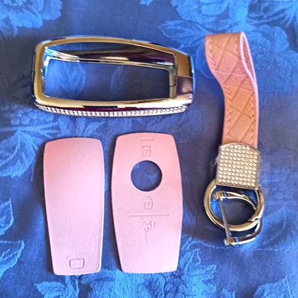 mercedes key fob | Other | Mercedes Key Fob Case Pink Leather And ...